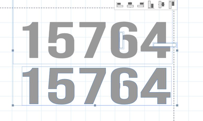 Keeping centers for letter and numbers - Easel Pro - Inventables ...