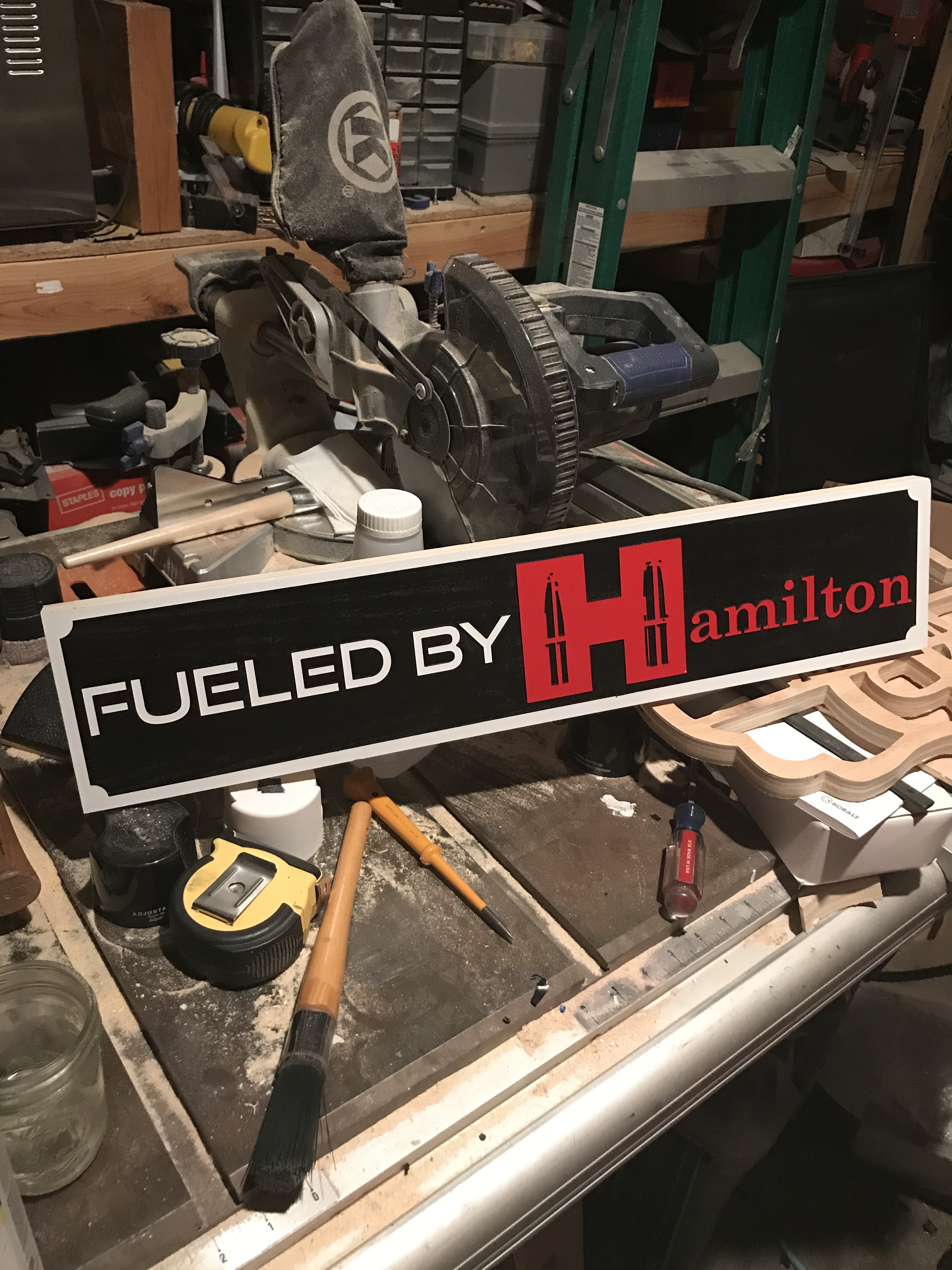 Happy with this reloading inspired sign - Projects - Easel Community Forum